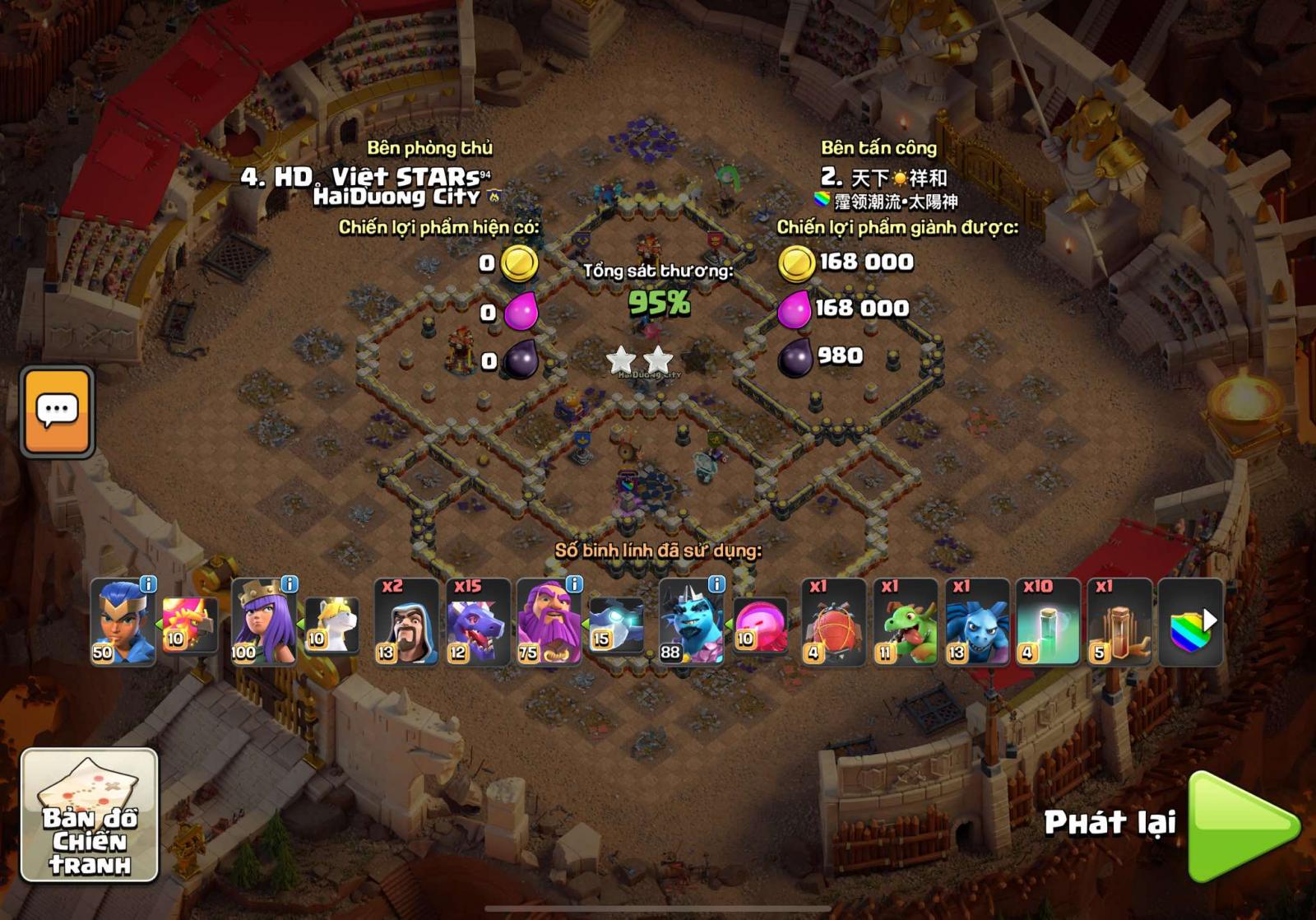 New Base TH17 Thủ 8 Lượt Đánh War Không Nát 2025 Clash of clans